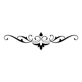 Ornament modern sticker muursticker raamsticker